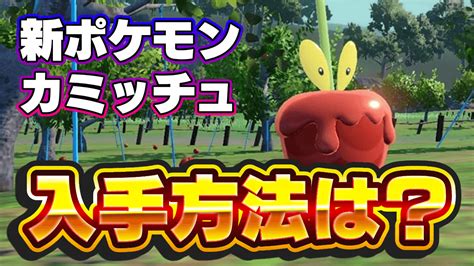 ポケモンSVカミッチュの入手方法進化アイテムの場所は poxnel