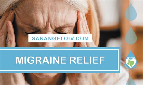 Migraine Relief Infusion 165 San Angelo Mobile Iv Hydration