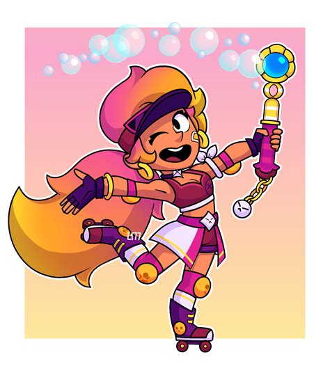 Bubble Trouble Amber Brawl Stars By Lazuli177 On Deviantart