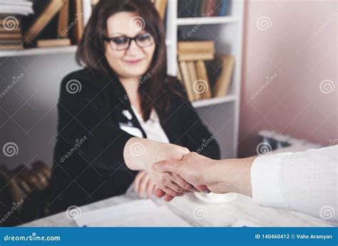 Business Womans Shaking Hands Stock Photo Image Of Woman Hands
