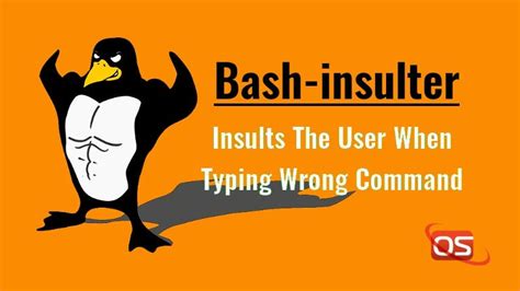 Bash Insulter A Script That Insults The User When Typing Wrong