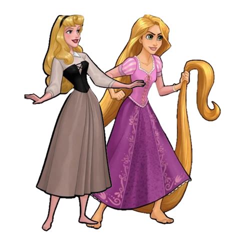 Aurora And Rapunzel Battle Mode Friends By Princessamulet16 On Deviantart