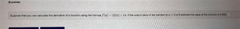 Solved 4 2 Linear Approximations And Differentials Problem