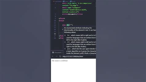 Secret Html Tag That You Need To Check Out Html Webdev Coding