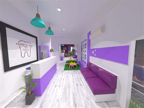 Ruang Tunggu Klinik Gigi Tanggerang InteriorDesign Id