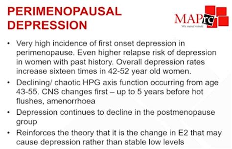 Hrt Vs Antidepressants In Perimenopausal Depression By Prof Kulkarni