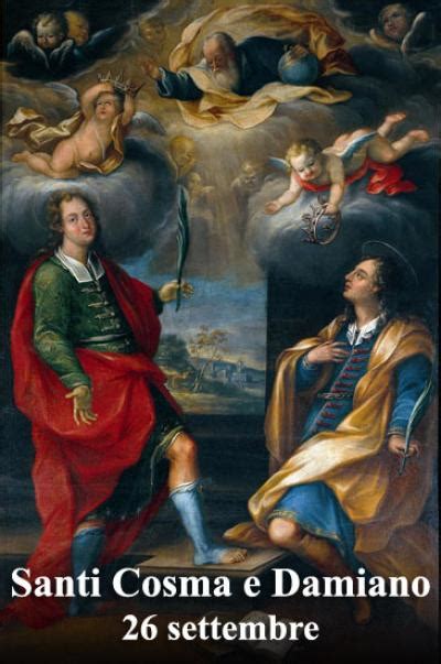 Mattinata It Santo Del Giorno Oggi Si Festeggiano Santi Cosma E Damiano