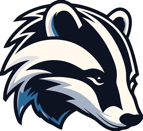 A Bold And Fierce Badger Mascot Logo Perfect For Sports Teams