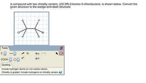Solved A Compound With Two Chirality Centers