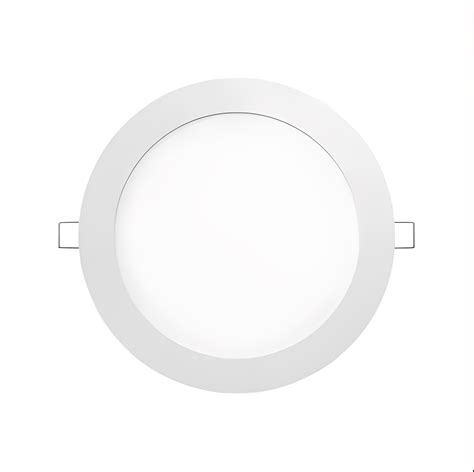 Panel Led W Redondo Embutir Calido Candela Distribuidora Mgb