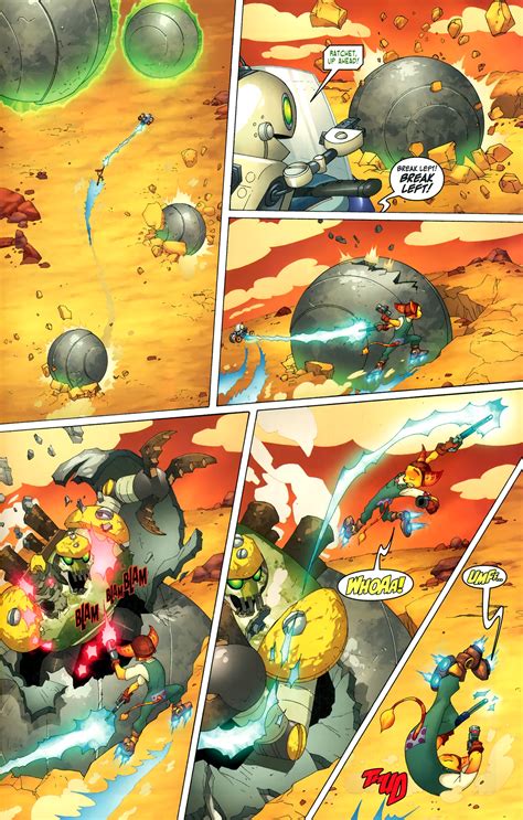 Read Online Ratchet And Clank Comic Issue 1