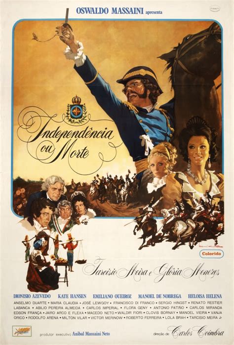 Cartaz do filme Indepêndencia ou Morte Enciclopédia Itaú Cultural