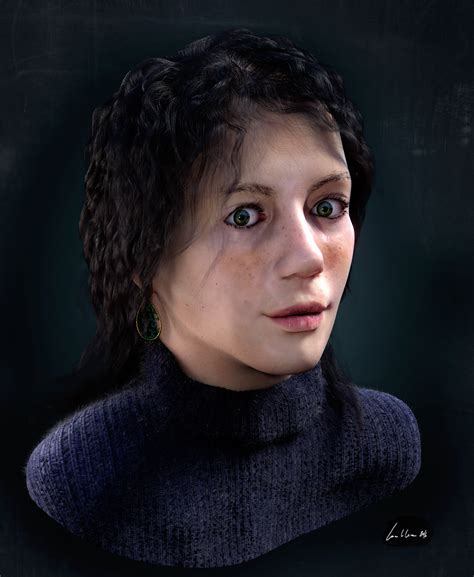 A Girl Finished Projects Blender Artists Community