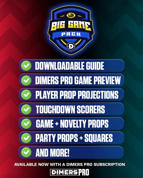 Unlock The Ultimate Betting Experience With Dimers Pros Big Game Pack