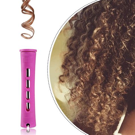 60pcs Medium Perm Rods Set For Natural Hair Cold Wave Rods For Long