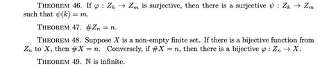 solved theorem 46 if 4 2k zm is surjective then there is a