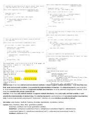 CSE Cheat Sheet Docx Abstract Class It Can Have Abstract And Non Abstract Methods It