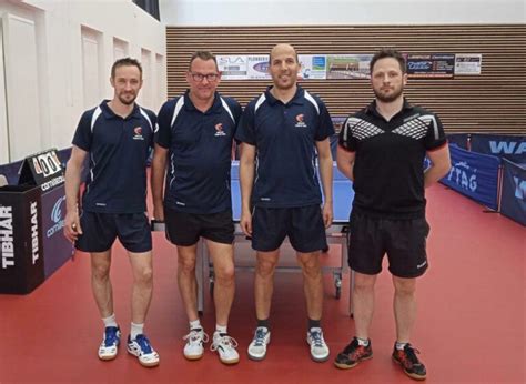 Tennis de table Léquipe 5 du C H T T accède au niveau supérieur