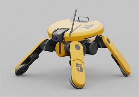 Planet Explorer Droid Rigged 3d Model Cgtrader