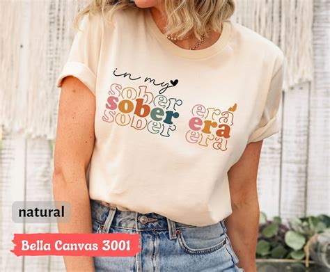 In My Sober Era T Shirt Sober Af T Shirt Inspiration Recov Inspire