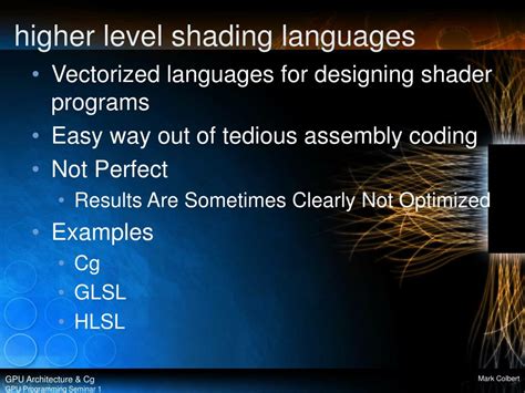 ppt gpu architecture and cg powerpoint presentation free download id