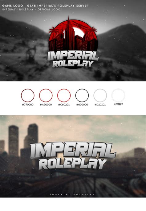 Game Logo Gta 5 Imperial S Roleplay Server Official On Behance