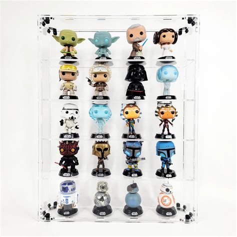 5 Shelf Pop Figure Display Case Scobo Design Llc