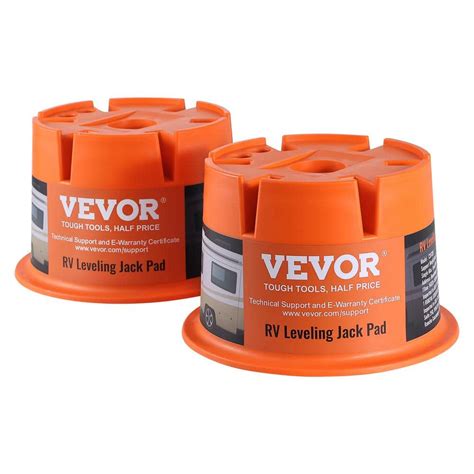 VEVOR Trailer Jack Block Lbs Capacity RV Leveling Block High Quality Polypropylene RV