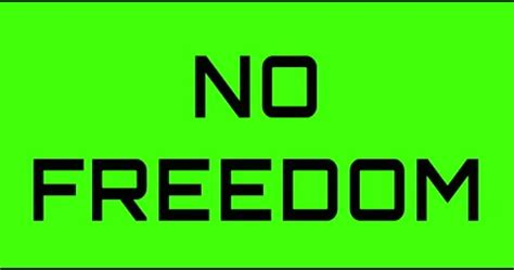 No Freedom Text Green Screen Masked Gli Stock Video Pond5