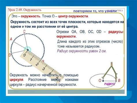 Математика.Тема:"Окружность и круг" 8 класс.(8 вид)
