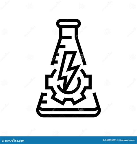 Catalyst Line Icons Collection Reaction Acceleration Enzyme Promoter Activator Facilitator