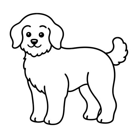 Premium Vector Cavapoo Vector Icon Animal Line Art For Design