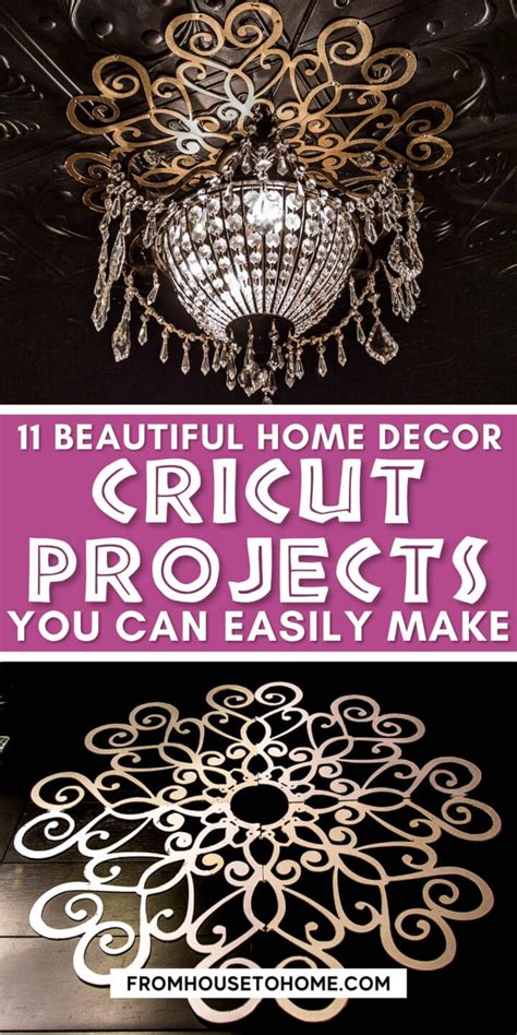 11 Home Decor Cricut Projects That Will Beautify Your House From