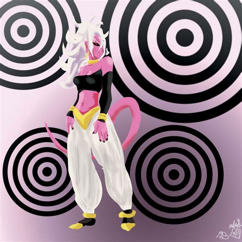 Majin Android 21 By Calamityness On Deviantart