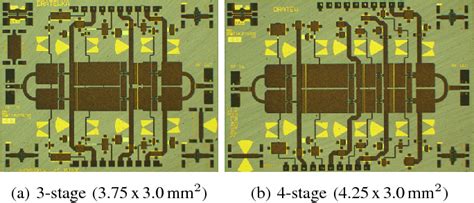 Figure 1 From First Full W Band Gan Power Amplifier Mmics With Novel