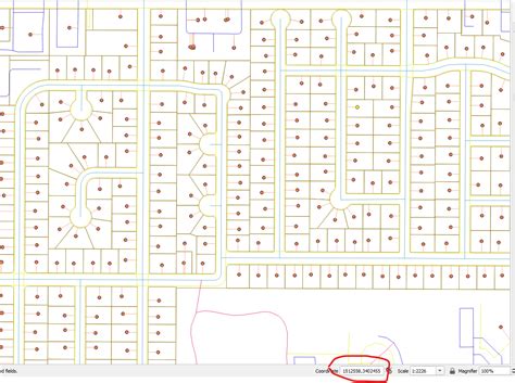 Qgis Map X And Y Coordinates Are Different Than Computed X And Y