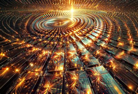 3d Rendering Of Abstract Technology Concept Background Hi Tech Circuit