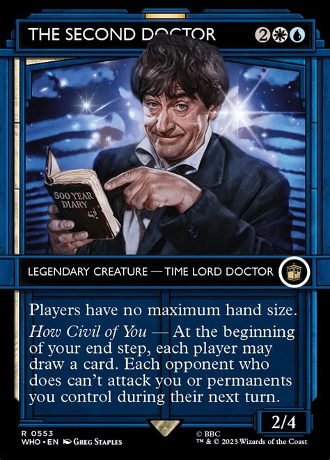 The Second Doctor Universes Beyond Doctor Who Variants Standard