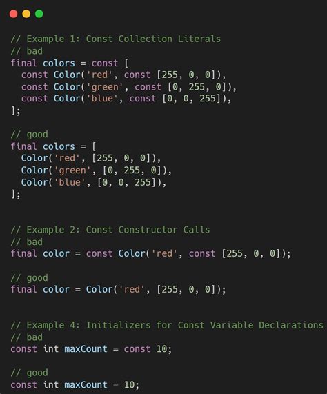 Sumaiya Mollika On Linkedin Dart Redundantconst Codesimplicity