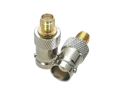 Адаптер антенный Sma Female Bnc Female соединитель переходник для антенны рации удлинителей