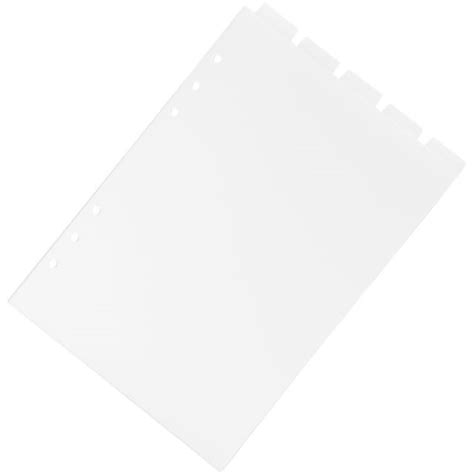 18 Pcs Notebook Tab Page Notebook Dividers Pvc Tab Dividers Binder Tabs