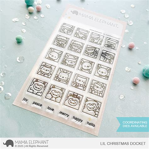 All Clear Stamps Mama Elephant