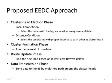 Ppt A Novel Energy Efficient And Distance Based Clustering Approach