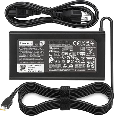 Amazon Com Original Replacement For Lenovo 100W USB Type C AC Adapter For Lenovo IdeaPad 5 Pro