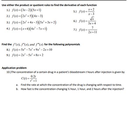 solved x 3 use either the product or quotient rules to find