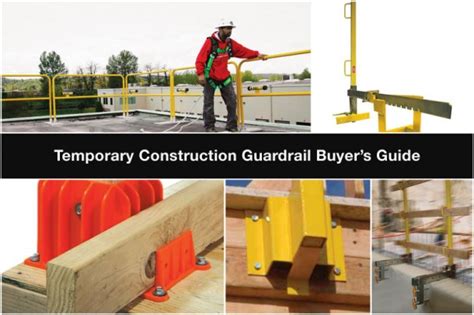 Temporary Construction Guardrail Buyers Guide Fall Protection Blog