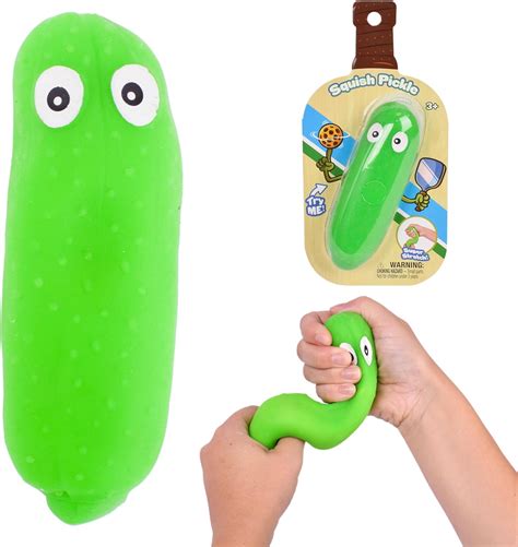 Squishy Pickle Extra Large 5 5 Stretchy Stress Relief Toy