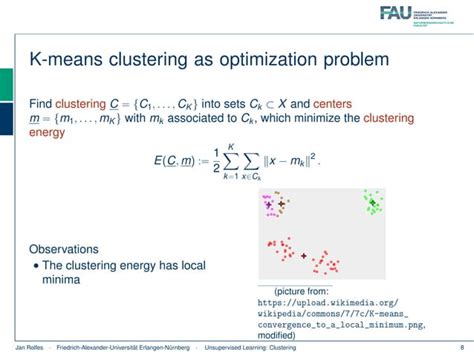 Unsupervised Learning Clustering Mathematcis Ppt