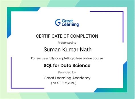 Suman Kumar Nath On Linkedin Hi All I Have Successfully Completed The