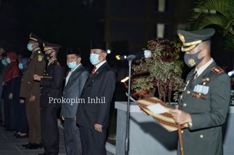 Bupati HM Wardan Ikuti Apel Kehormatan Dan Renungan Suci Di Makam